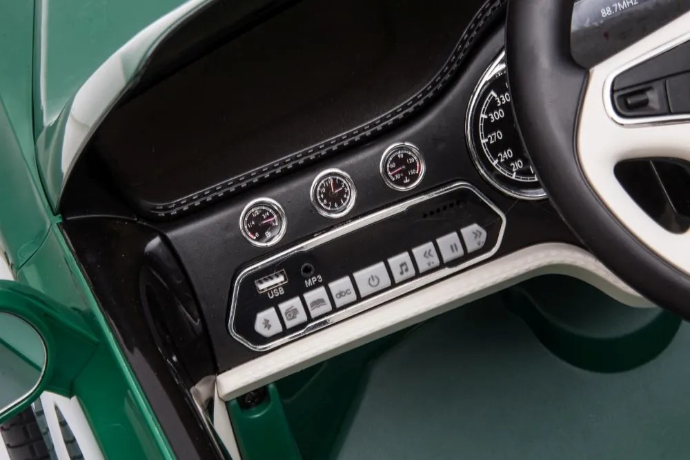 LEAN CARS Elektrické autíčko Bentley Mulsanne zelené