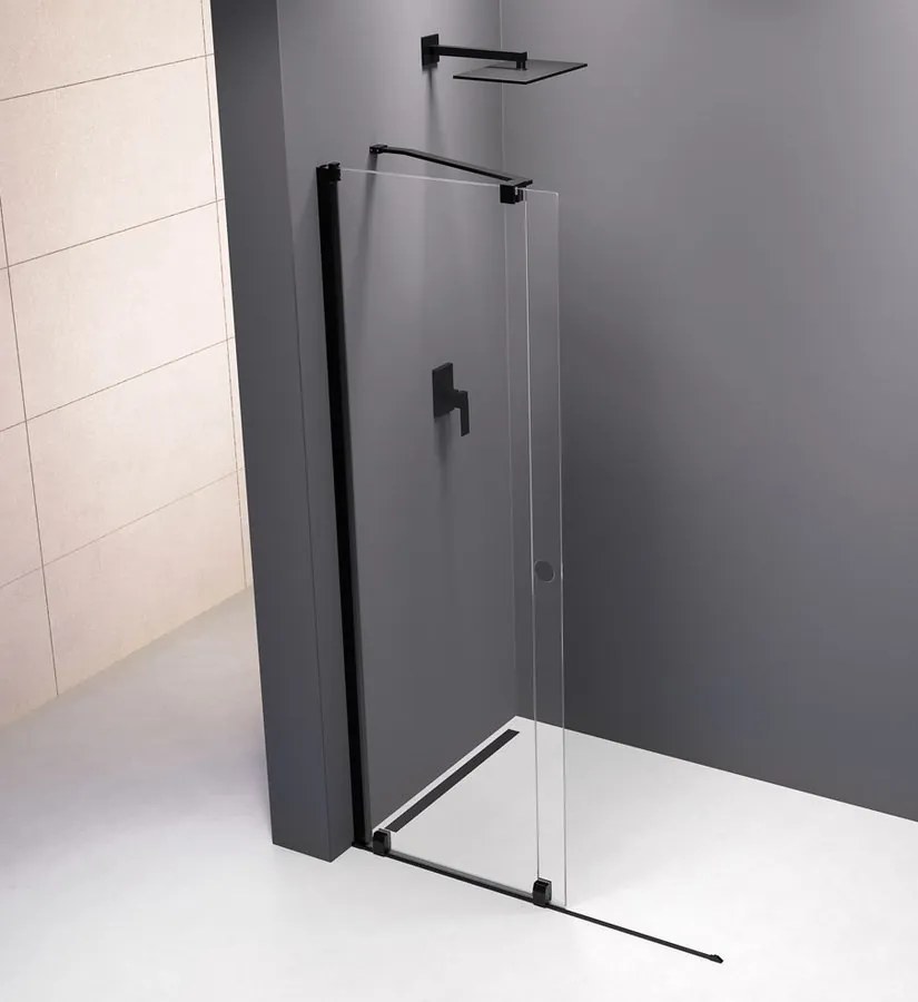 Polysan MODULAR SHOWER zástěna s pojezdy 1000 mm, černá MS5-100B