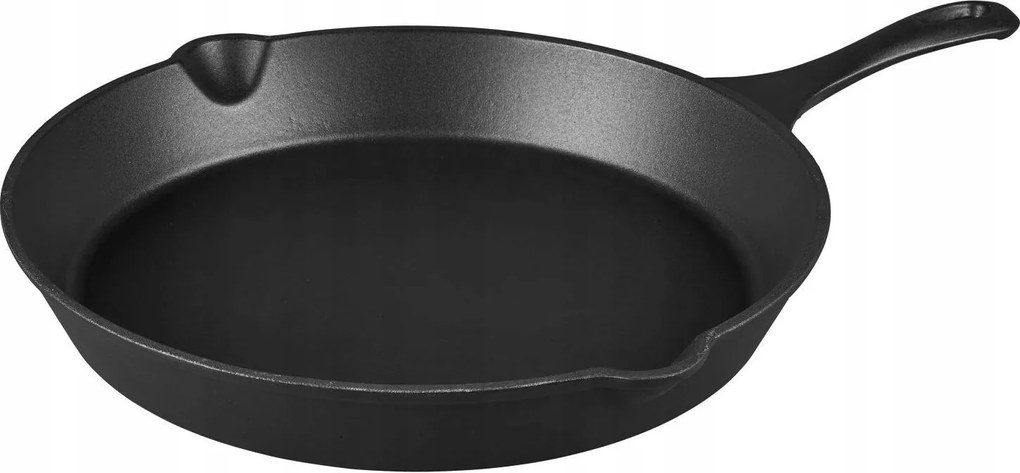 Grillmeister Grilovací Pánev Litinová Ohniště Gril Gaz 28 cm