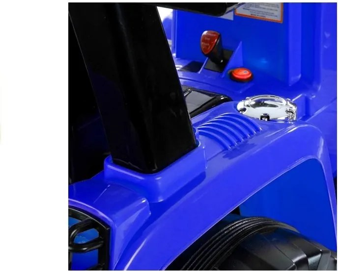 LEAN CARS Elektrický traktor na baterie ZP1005 pro děti modrý
