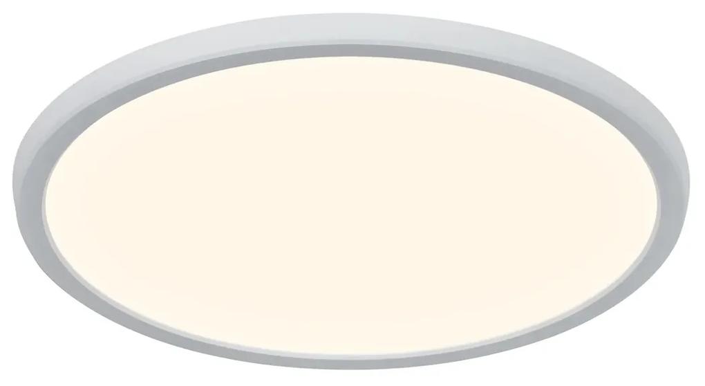 Stropní svítidlo Nordlux Oja ⌀29,4cm, CCT switch 3000K/4000K, IP54 Barva: Bílá