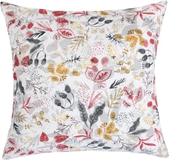 Bellatex Povláček LADA 40x40 cm Podzim žlutá, šedá, červená