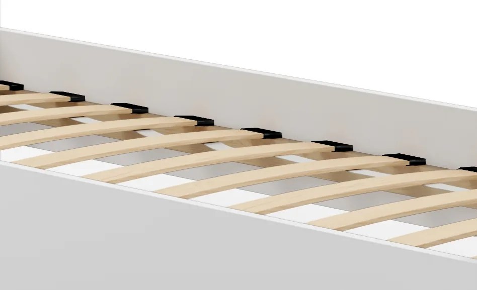 ADRK Furniture Postel s matracem a LED osvětlením SPEED 160x80 CH-SPE-160+L-S010