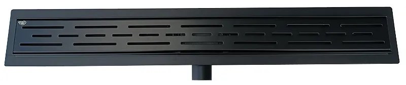 BPS-koupelny Sprchový odtokový žlab DL01 CLASSIC G2 HYD-2684 50 cm, černá