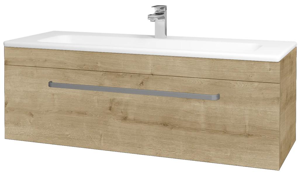 Dřevojas Koupelnová skříň ASTON SZZ 120 Varianta: N01 Bílá lesk / Úchytka T04 / N06 Lava