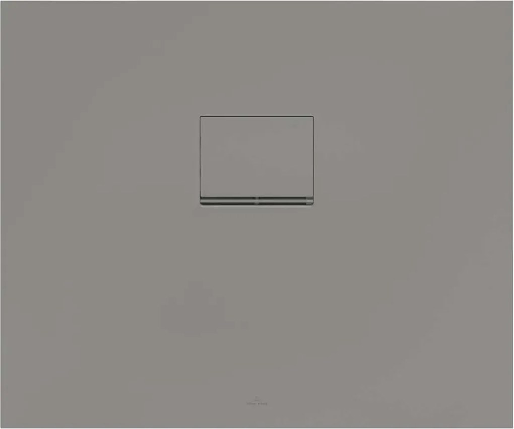 Villeroy & Boch Squaro Infinity - Sprchová vanička, 90x75 cm, šedá UDQ9075SQI2BV-3S