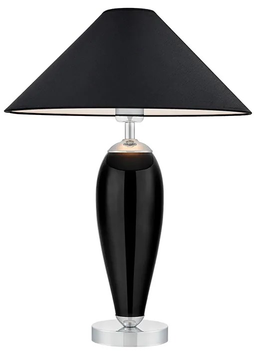 Černá stolní lampa REA 40602102