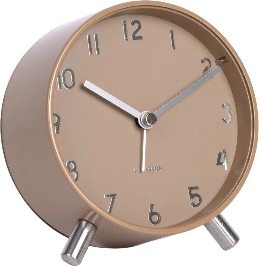 Stolní budík ø 12 cm Cadiz Elan – Karlsson