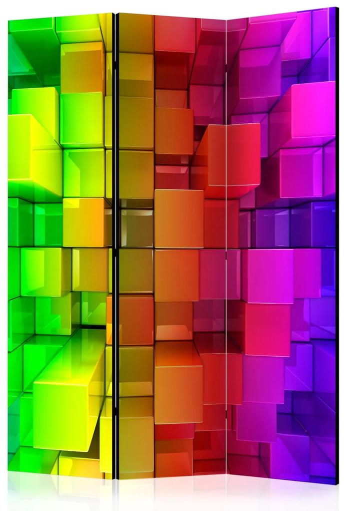 Paraván - Colour jigsaw [Room Dividers] 135x172