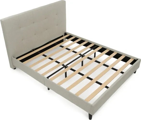 Manželská postel béžová 180x200 cm BED-M180 CRM2