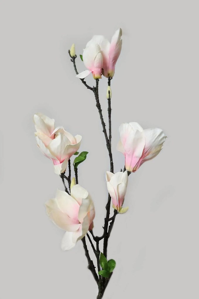 Růžová umělá magnolie 104cm