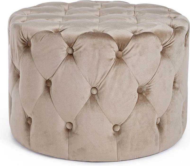 Taupe taburet Lorella – Yes Everyday