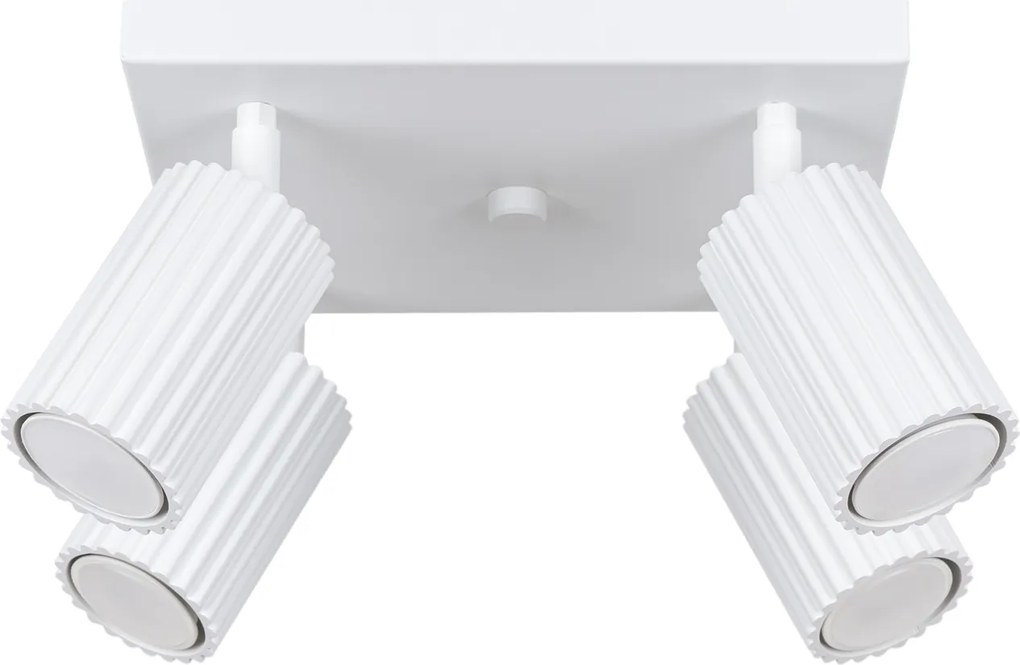 Sollux Lighting Stropní svítidlo KARBON 4 bílé