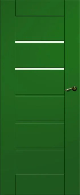 Interiérové dveře vasco doors Fuerta COLOR model 3 Průchozí rozměr: 90 x 197 cm, Orientace dveří: Pravé dveře, Dekor: Modrá