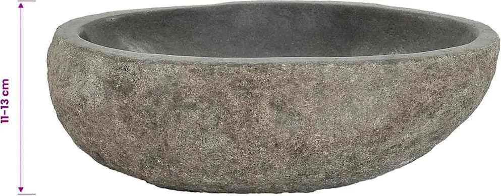 Umyvadlo říční kámen oválné (29–38) x (24–31) cm 146212