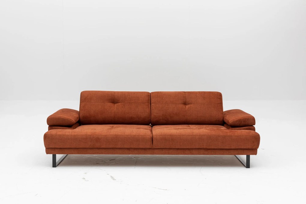 Atelier del Sofa 3-místná pohovka Mustang - Orange, Oranžová