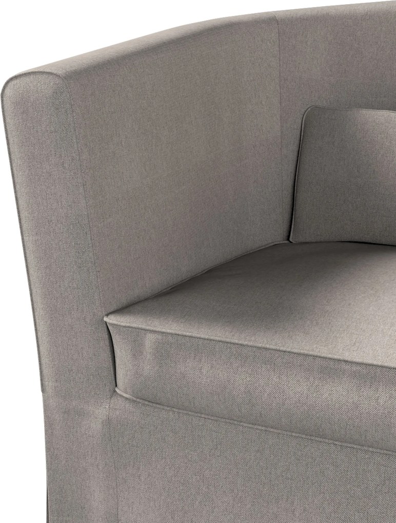 Potah na křeslo IKEA Ektorp Tullsta barva béžová látka pletený vzor