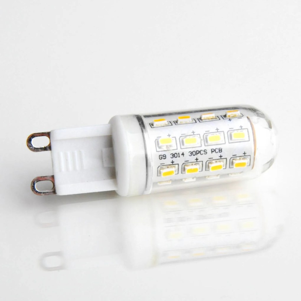 LED žárovka G9 3W 830 ve tvaru trubice čirá