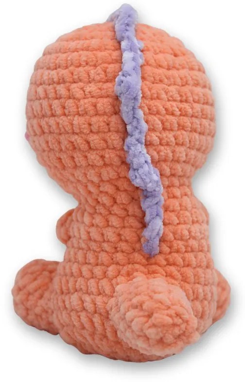 Vali Crochet Háčkovaný Baby Dino Barva: Pudrově růžová (80349)