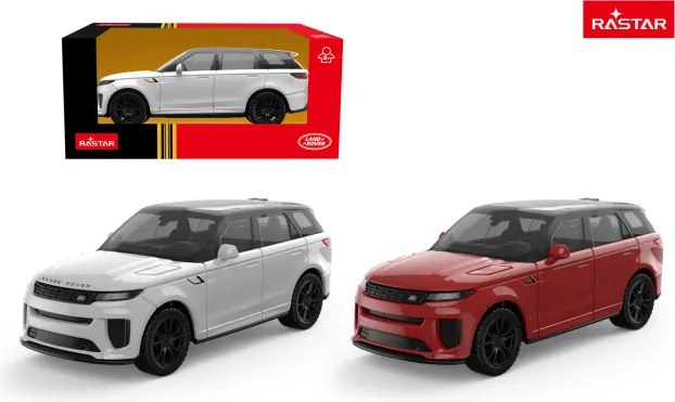 Model vozu Range Rover Sport SV 1:43 RASTAR červené