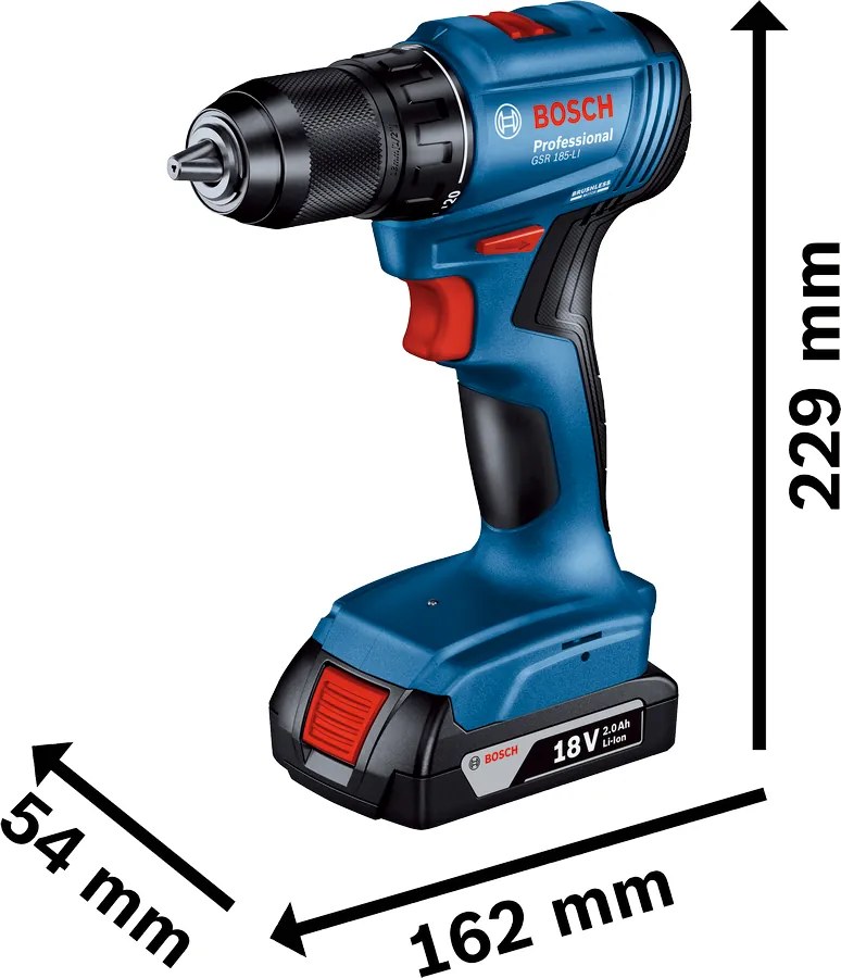 Bosch GSR 185-LI Professional 0 601 9K3 000