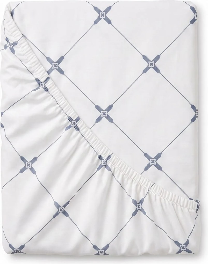 Kvalitex Bavlněné napínací prostěradlo Safír bílý 80x200cm