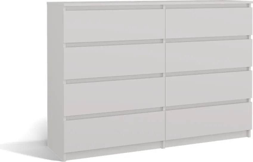 Komoda Malwa M8/140 bílá