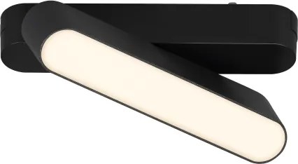 Lištové LED svítidlo BRILONER Luxtrail 48V Tracklight 5,5W nastavitelné černá 8030015