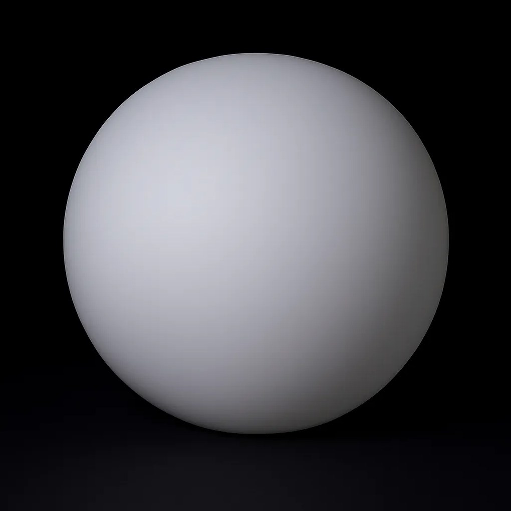 Svítící LED koule 50 cm – 18 RGB + 12 bílé