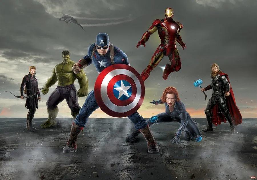 Postershop Fototapeta: Avengers (6) - 184x254 cm