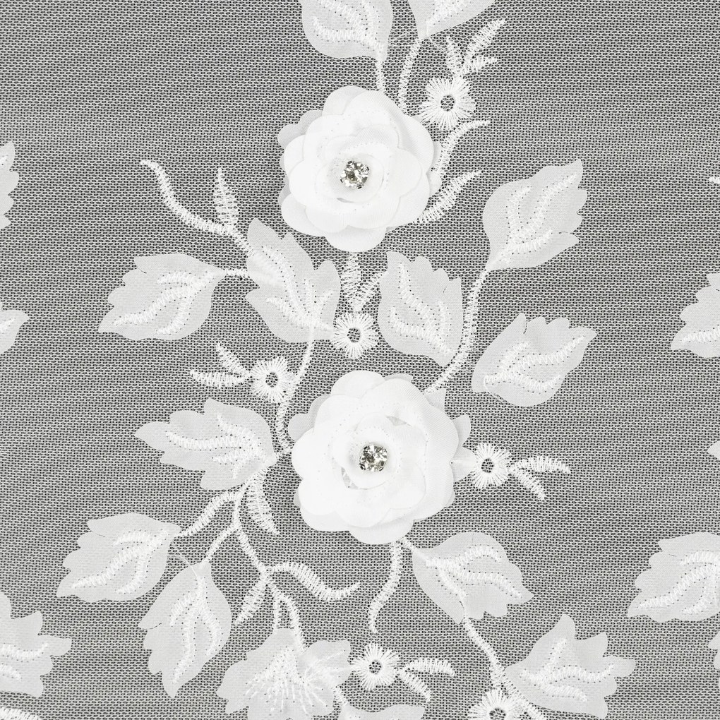 KRÁTKÁ ZÁCLONA NA PÁSCE EVA MINGE ROSES4 150X50 CM KVĚTY