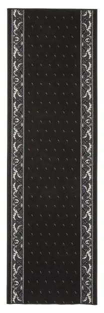 Moderní kusový koberec Basic 102835 | antracitový Typ: 80x200 cm