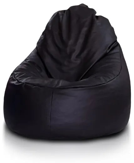 Sedací vak Yoko ekokůže / polyester TiaHome - Žltá