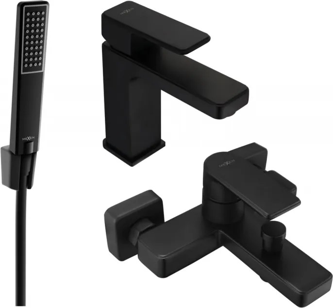 Mexen Mino R72 vanový set, černý - 72403R72-70