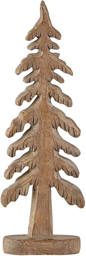 Hnědá dekorativní soška KJ Collection Tree Turo, 24 cm