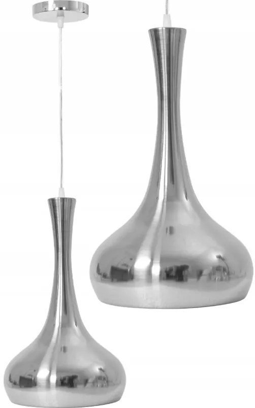 Stropní svítidlo TooLight Glass Satin stříbrná