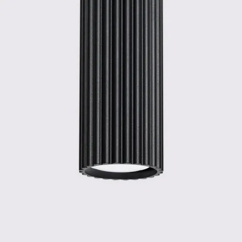 Závěsné svítidlo SOLLUX KARBON 1 černá GU10 1x10W bez žárovky SL.1573