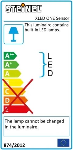 LED reflektor STEINEL XLED ONE Sensor bílá IP44 065256 19W 3000K teplá bílá