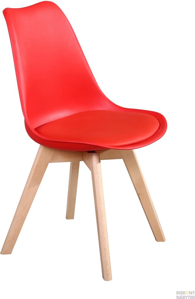 Jídelní židle PP-26 červená