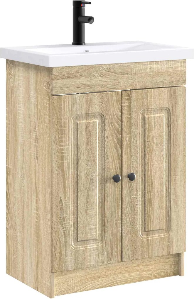 Sada koupelnového nábytku Dub sonoma 56 x 37,5 x 81 cm 3404166