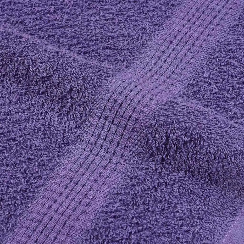 Ručníky pro hosty FROGN 4 ks fialové 30x50 cm 360 g/m² 136876
