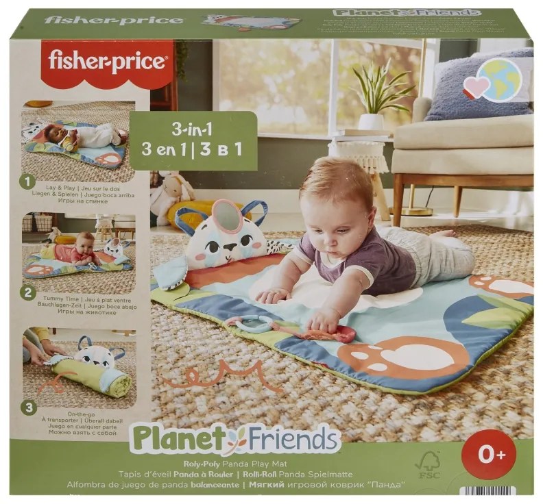 Fisher Price Hrací dečka s baculatou pandou HKD65 TV
