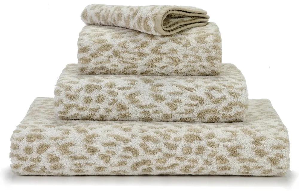Abyss & Habidecor Béžové ručníky Zimba ze 100% egyptské bavlny - 770 Linen, Velikost 55x100 cm