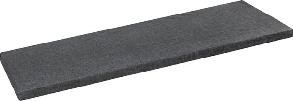 Bellatex Sedák na lavici hladký Grafitová rozměr 40x120 cm