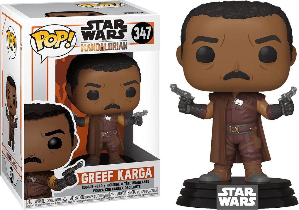 Funko llc funko pop tv: sw the mandalorian - greef karga