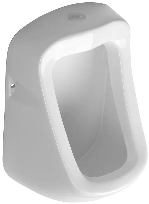 KRUNA urinál s horním přívodem vody, 31x49,5 cm ID400