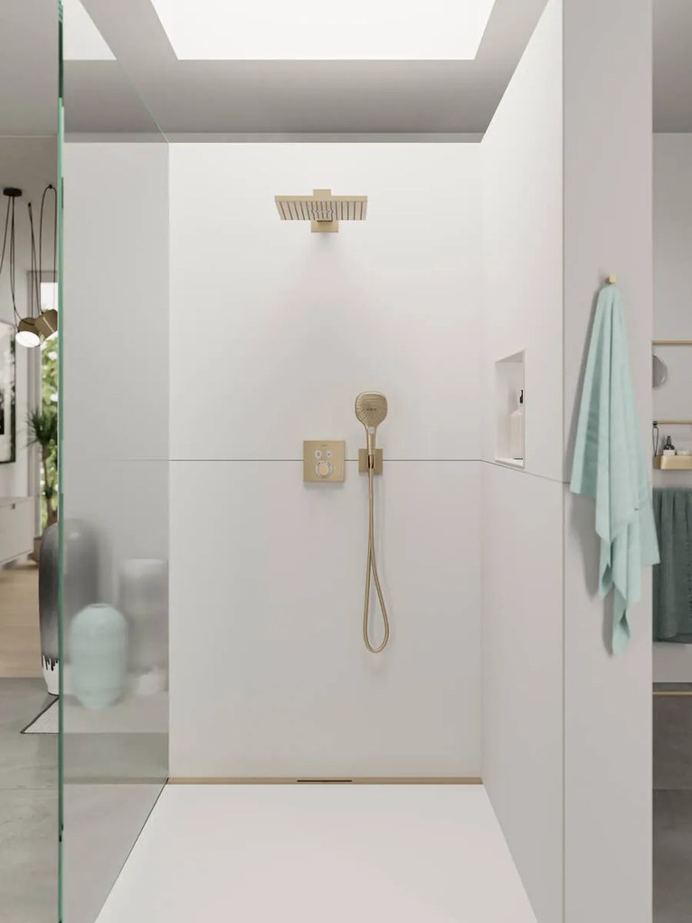 Hansgrohe Raindance Select E, ruční sprcha 120 3jet, kartáčovaný bronz, HAN-26520140