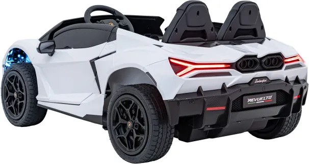 Elektrické autíčko Lamborghini Revuelto XL STRONG bílé
