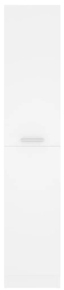 vidaXL Úložná skříňka bílá 30 x 42,5 x 150 cm dřevotříska