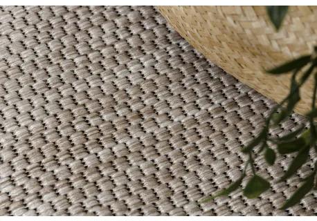 koberec SIZAL FLOORLUX 20195 stříbro / černý velikost 240x330 cm | krásné koberce cz